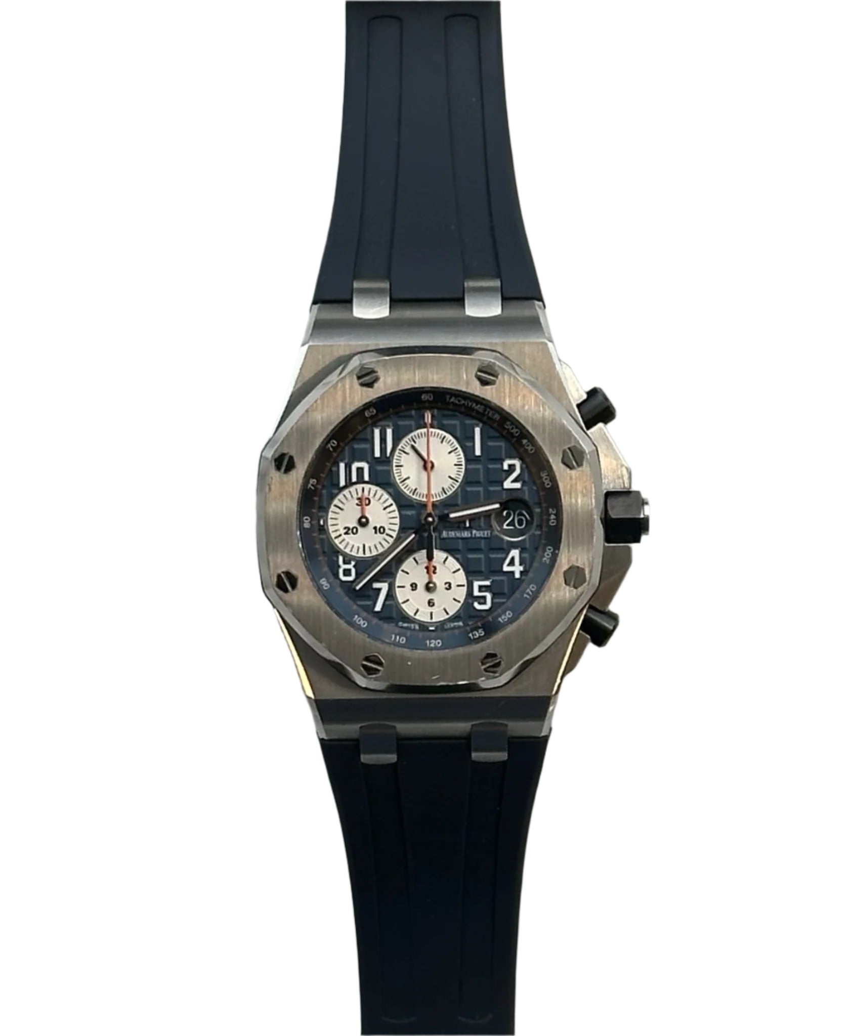 Audemars Piguet - Pre-owned Royal Oak Offshore Chronograph Blue Dial 2 ...