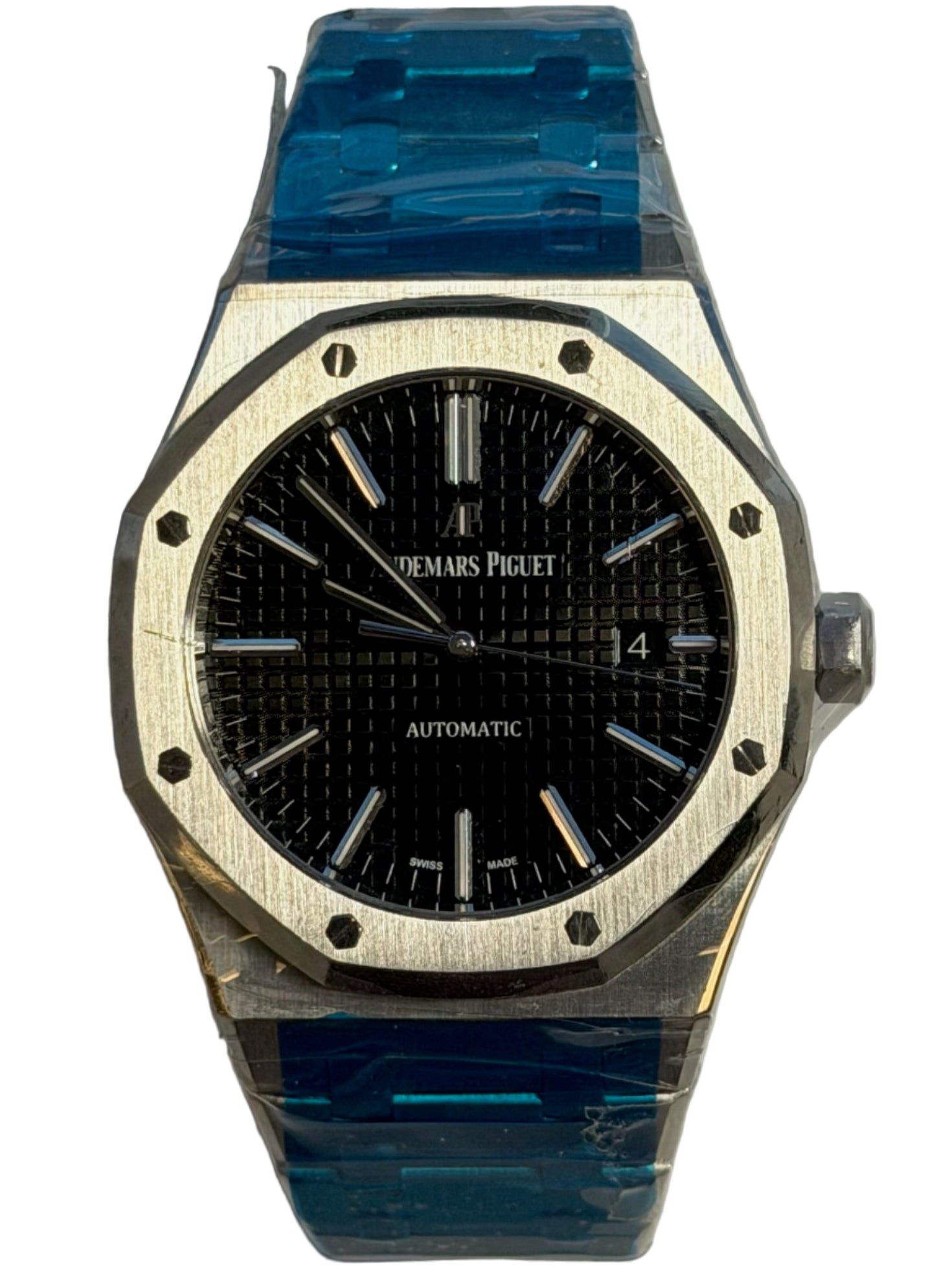 Audemars Piguet - Unworn Royal Oak Selfwinding Black Dial 15400ST ...