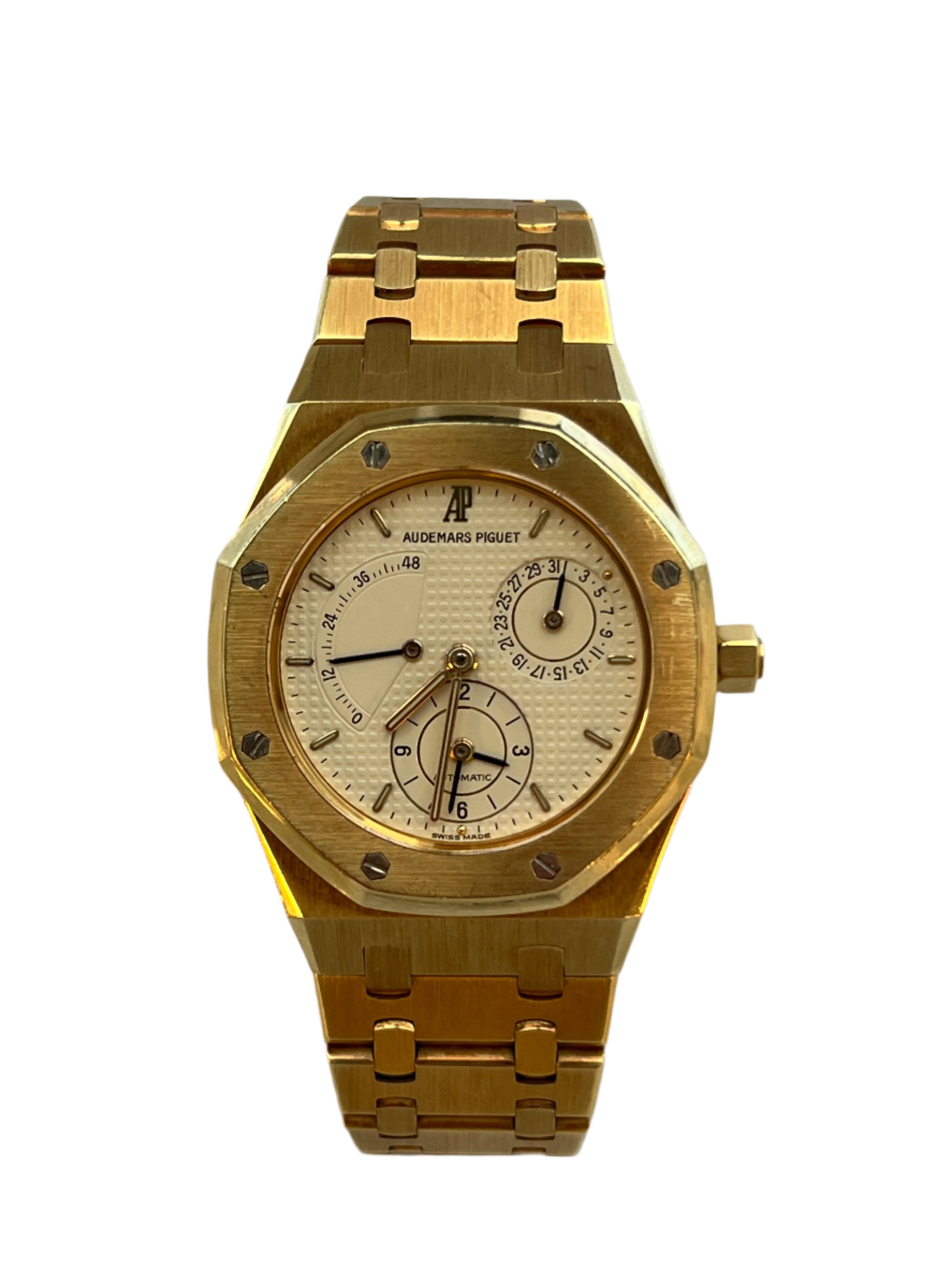 Audemars Piguet - Pre-owned Royal Oak Dual Time Yellow Gold 25730BA ...