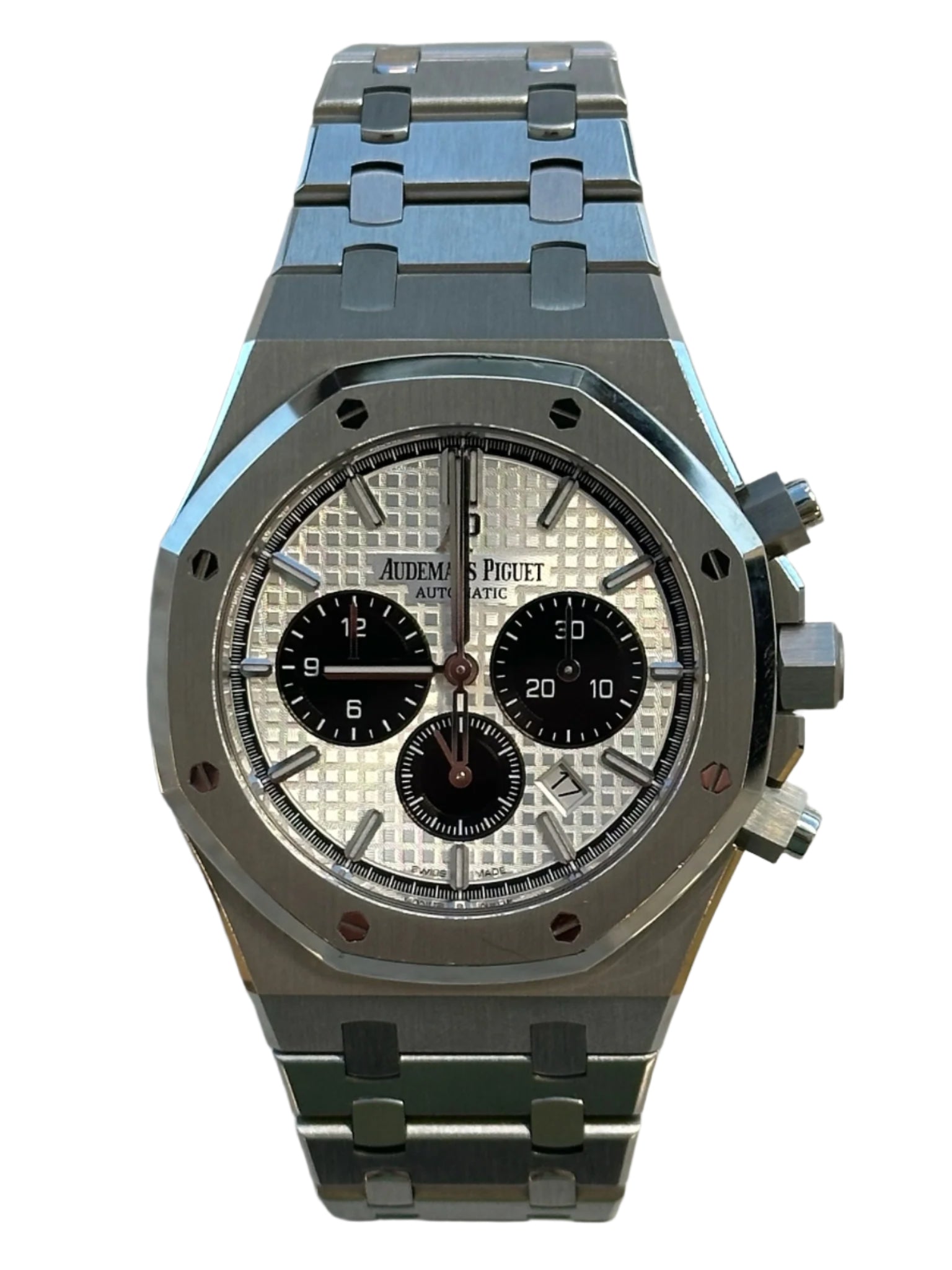 Audemars Piguet - Pre-owned Royal Oak Chronograph "Panda" 26331ST ...