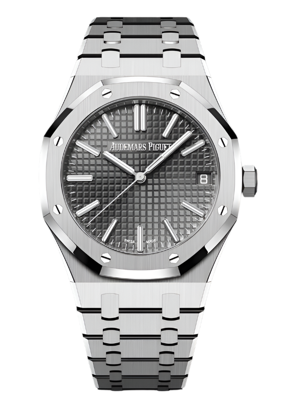 Audemars Piguet - Unworn Royal Oak Grey Dial 15510ST – David and Sons ...