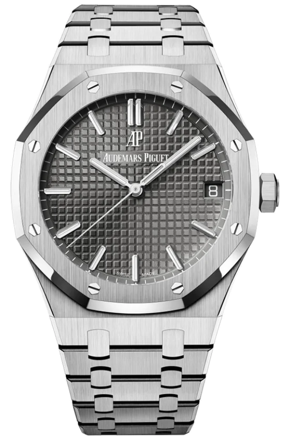 Audemars Piguet - Unworn Stainless Steel Royal Oak Grey Dial 15500ST ...